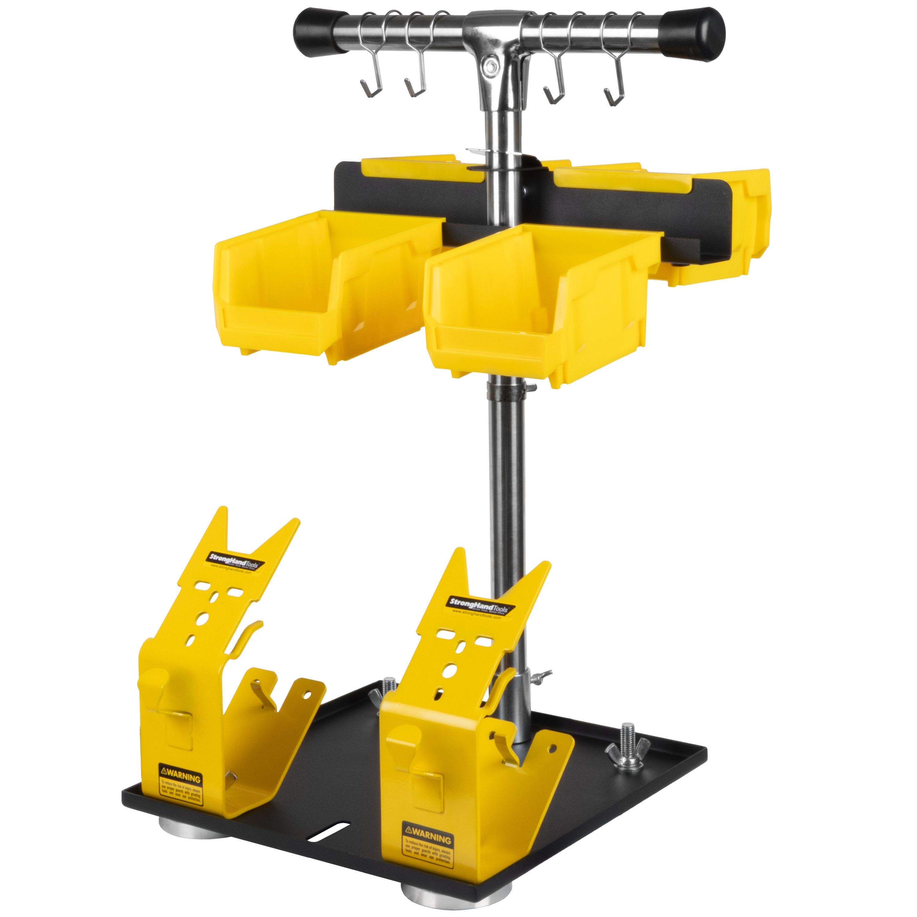 Magnetic Grinder Stand & Tool Rack | Holds 2 Grinders + Accessories ...